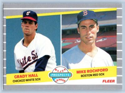 Grady Hall / Mike Rochford Rookie 1989 Fleer #650 RC NM-MT | eBay