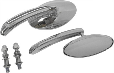 HARDDRIVE 1983 FXDG Disc Glide Harley Davidson MIRRORS CHROME OVAL ...