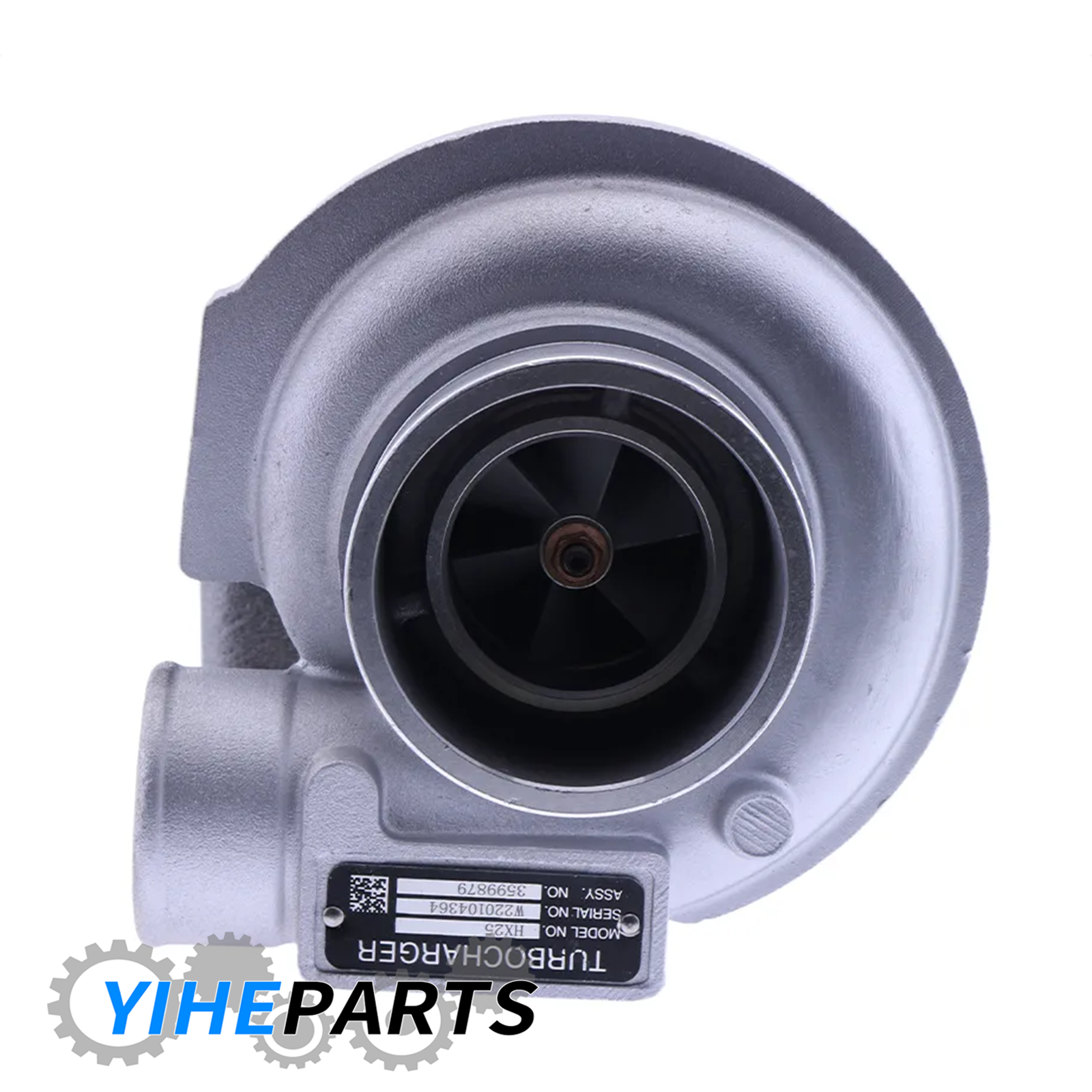 HX25 Turbocharger 3599879 2835000 for Iveco Engine NEF Case Backhoe 580 ...