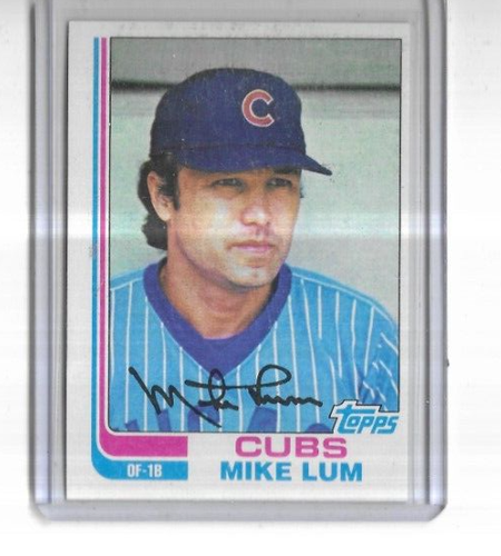 1982 Topps #732 Mike Lum Chicago Cubs | eBay