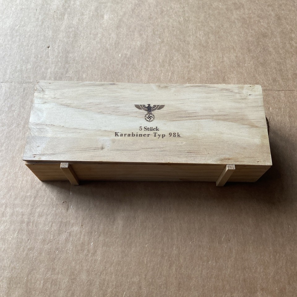 German Army Empty Rifle Mini Toy Wooden Box with Handles WW2 | eBay