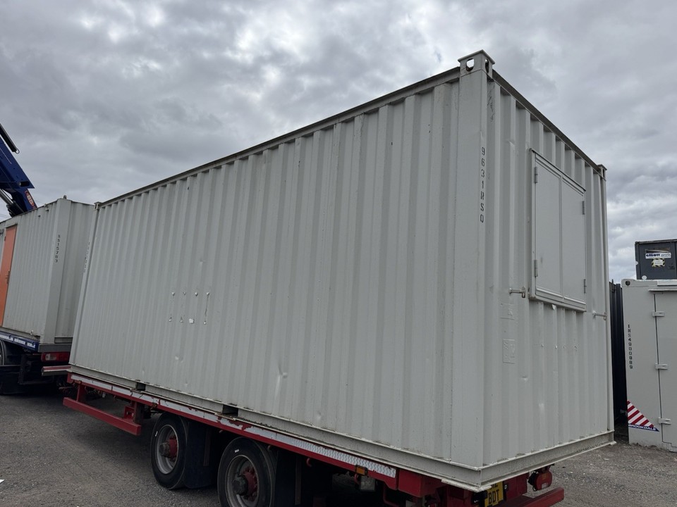 20ft Anti Vandal Site Office Cabin Container Welfare Block, Canteen ...