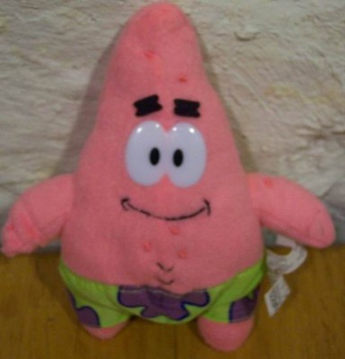Spongebob Squarepants PATRICK STAR 8" Plush STUFFED ANIMAL Toy | eBay