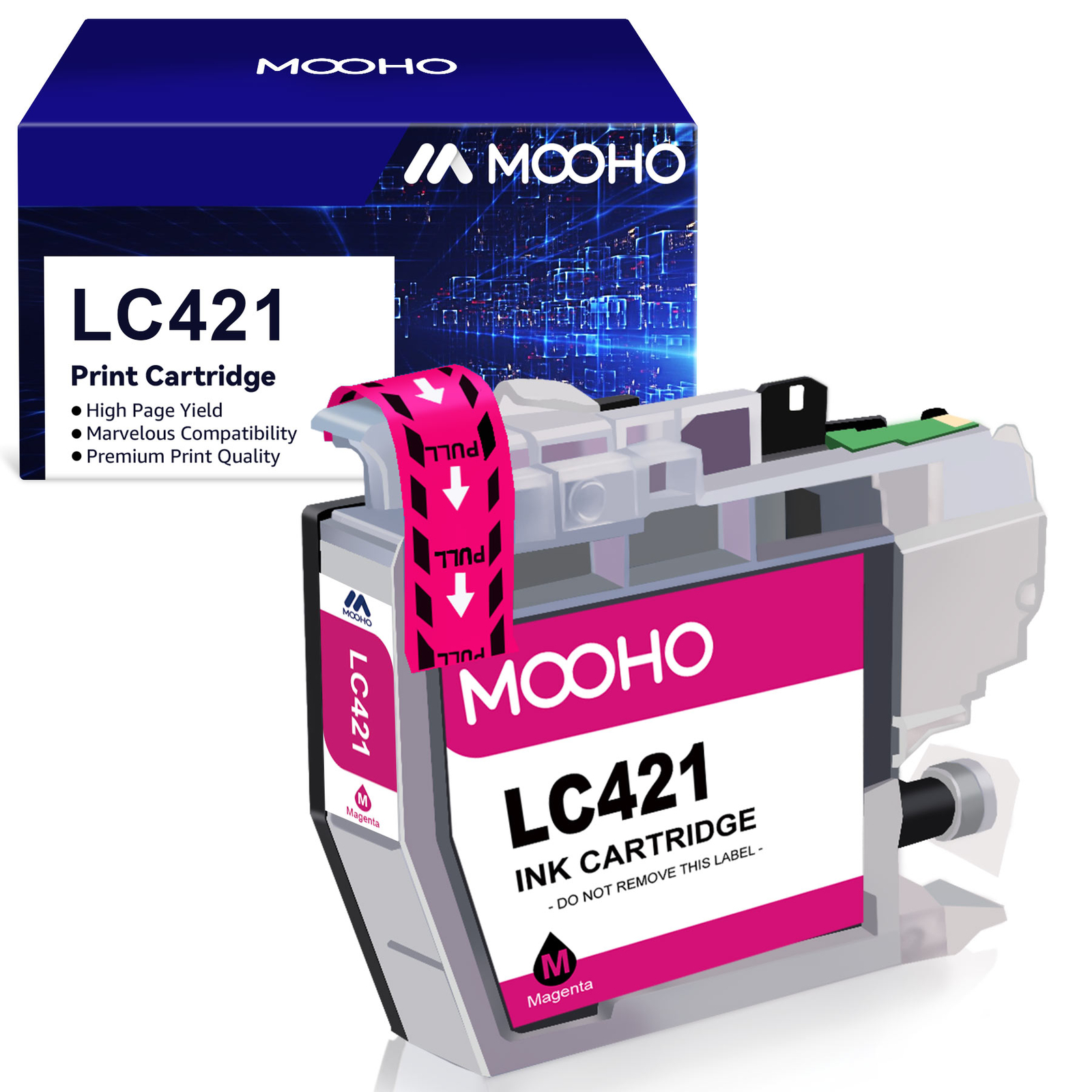 Multipack Patronen Für Brother LC-421 MFC-J 1010DW DCP-J 1050DW 1140DW ...