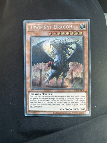 YuGiOh Light of Destruction Judgment Dragon #LODT-EN026 NM | eBay