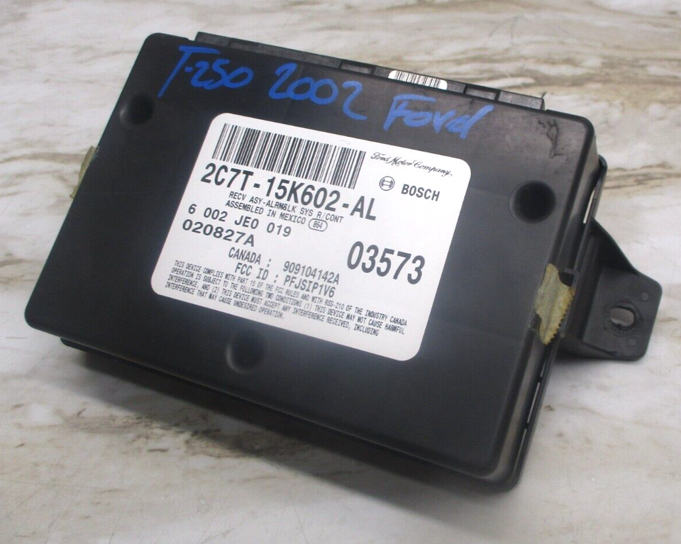 2C7T-15K602-AL 2002 2003 Ford F250 VSM Keyless Entry Anti-Theft Control ...