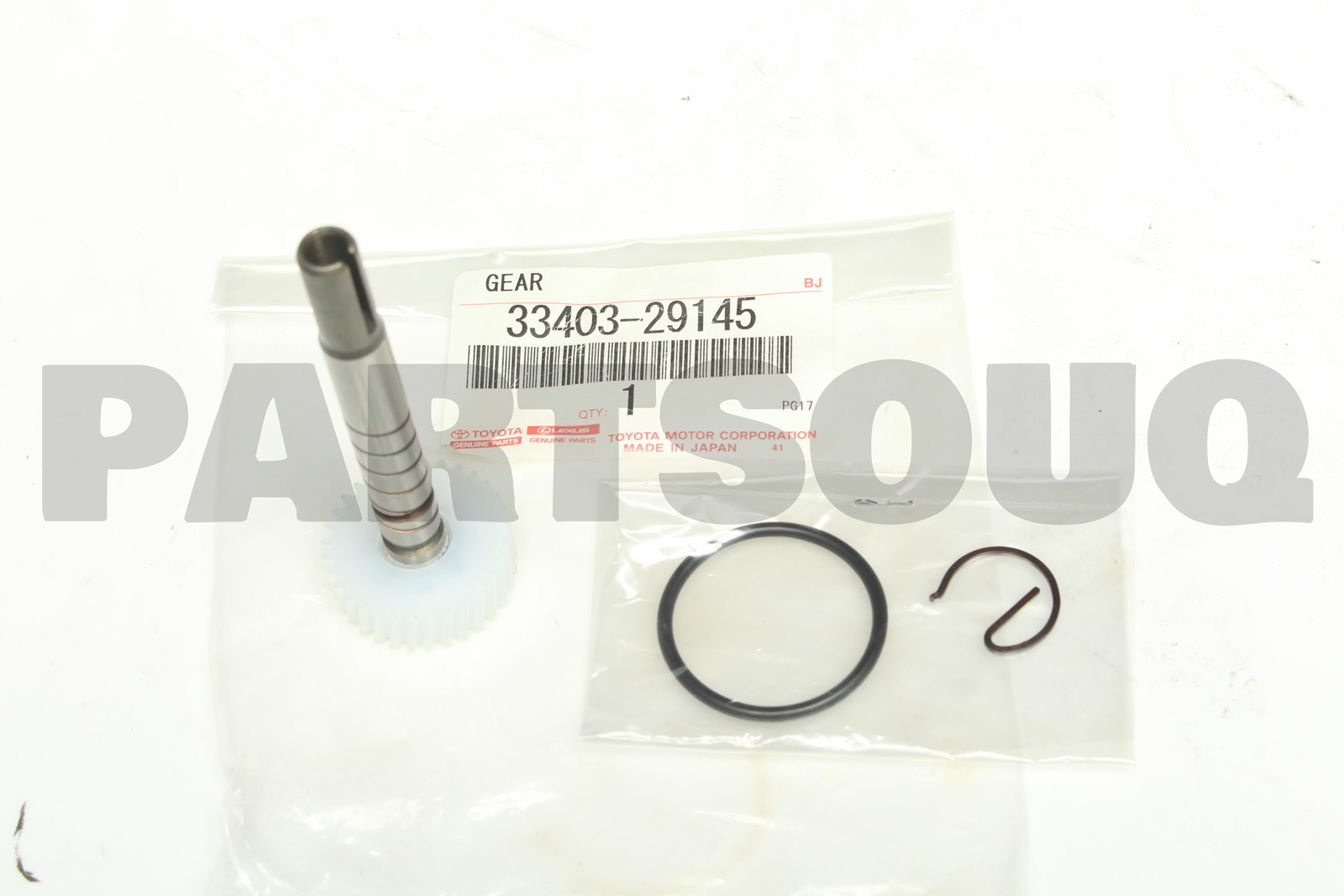3340329145 Genuine Toyota GEAR SUB-ASSY, SPEEDOMETER DRIVEN (ATM) 33403 ...