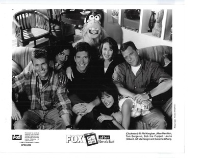 Laurie Hibberd Bob the Puppet Tom Bergeron "After Breakfast" Television ...