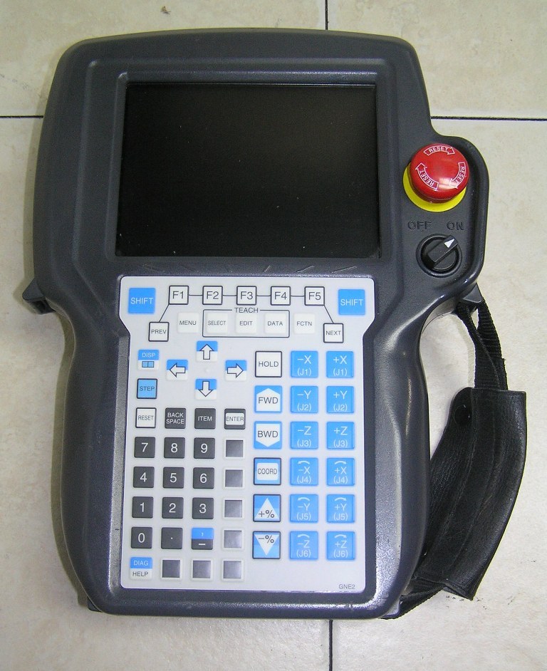 FANUC RJ3 I PENDANT A05B-2490-C175 FULLY TESTED NEW KEYPAD | eBay