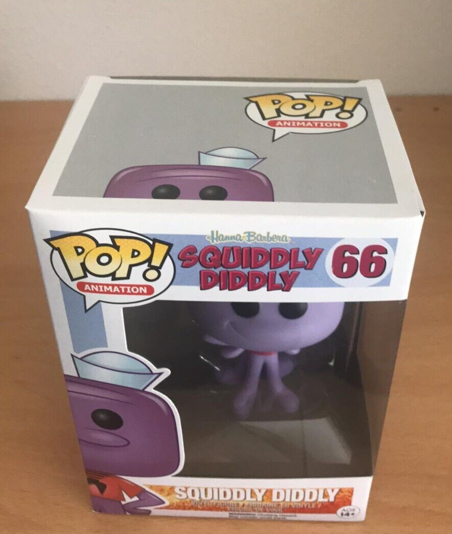 Hanna Barbera: Squiddly Diddly #66 Funko POP Vinyl Figure + Protector ...