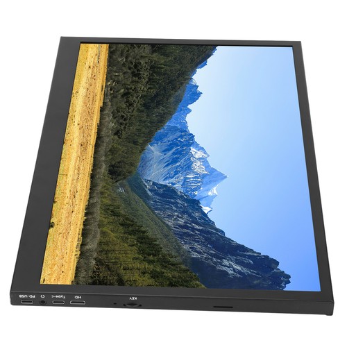 15 Inch Monitor FHD 1440x900 178° IPS Monitor DC5V/2A 16:9 Type C ...