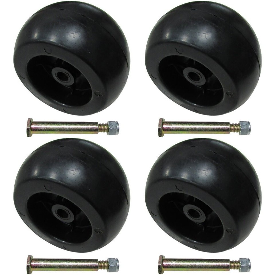 4pk 589527301 (5") Deck Wheel Kit Compatible With Husqvarna 532133957 ...