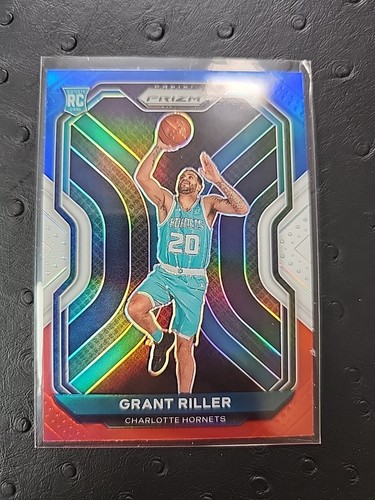 2020-21 Panini Prizm Grant Riller Rookie RC Red White Blue Hornets | eBay