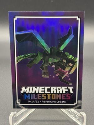 Minecraft TCG - #1 Adventure Update - Minecraft Milestones - Ultra-Rare ...