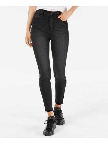 VANILLA STAR Womens Black Jegging High Rise Skinny Jeans Juniors W24 ...