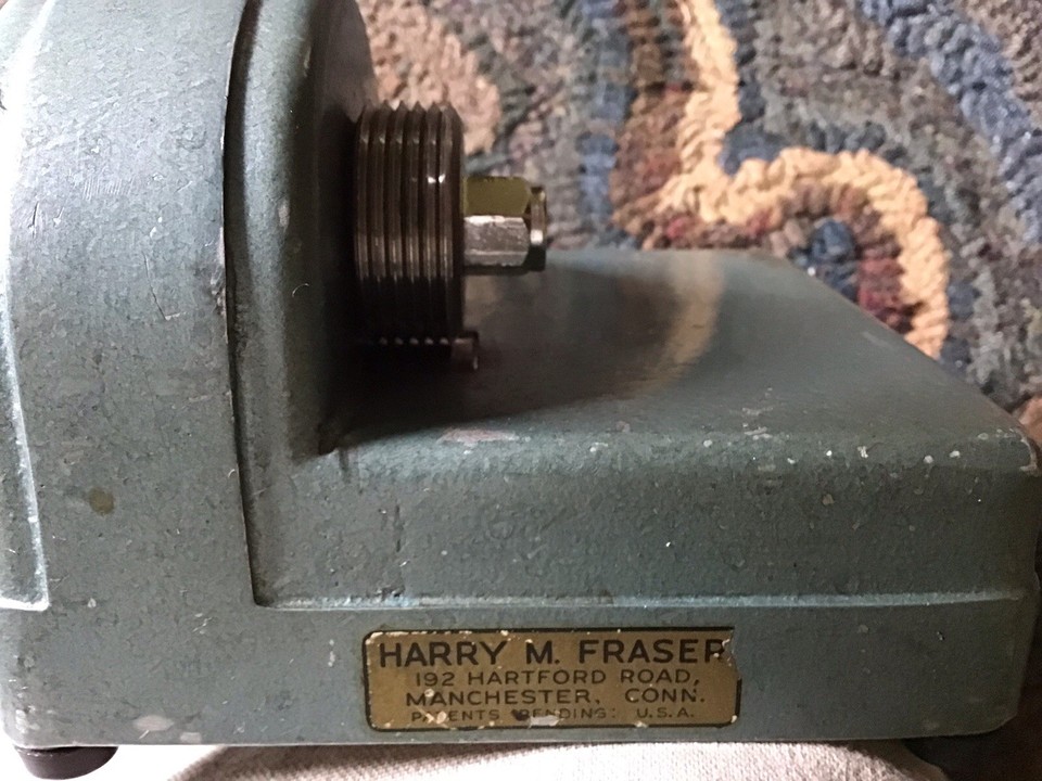 Harry Fraser Bliss Model A Portable Strip Slitter Cutter Rug Hooking | eBay