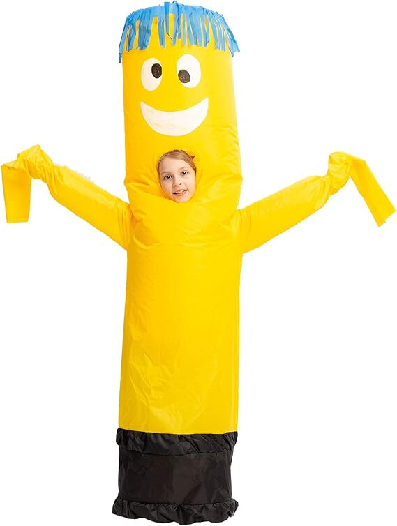 Inflatable Costume Tube Dancer chlid wacky waving arm business ...