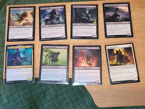 MTG Phyrexian x8 Vohar Vodalian Desecrator,Toxic Abomination,Battlefly ...