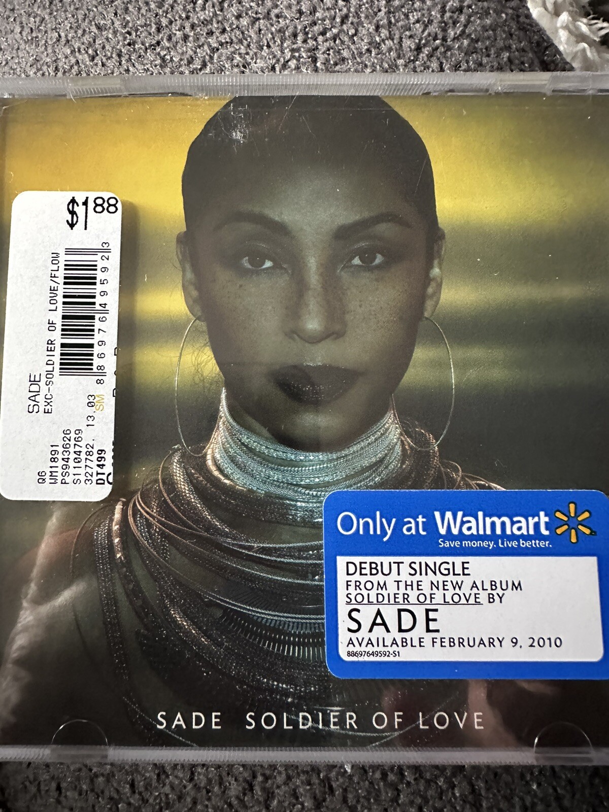 Sade - Soldier of Love - PROMO CD Single - Walmart Exclusive - Hype ...