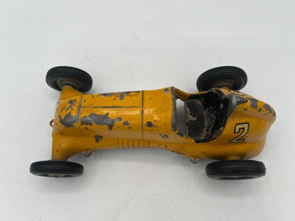 Vintage L.M. Cox Mfg. Co. #2 Yellow THIMBLE DROME SPECIAL TETHER CAR | eBay
