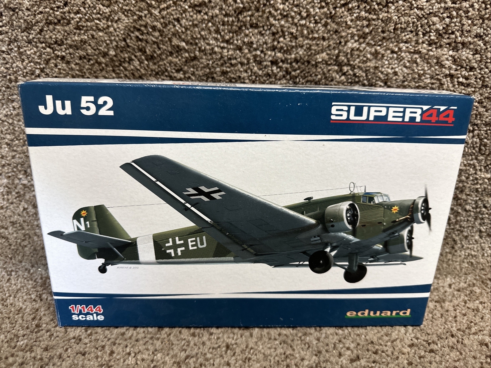 Eduard 1/144 Super 44 German WWII Ju 52 Transport, Plastic Aircraft ...
