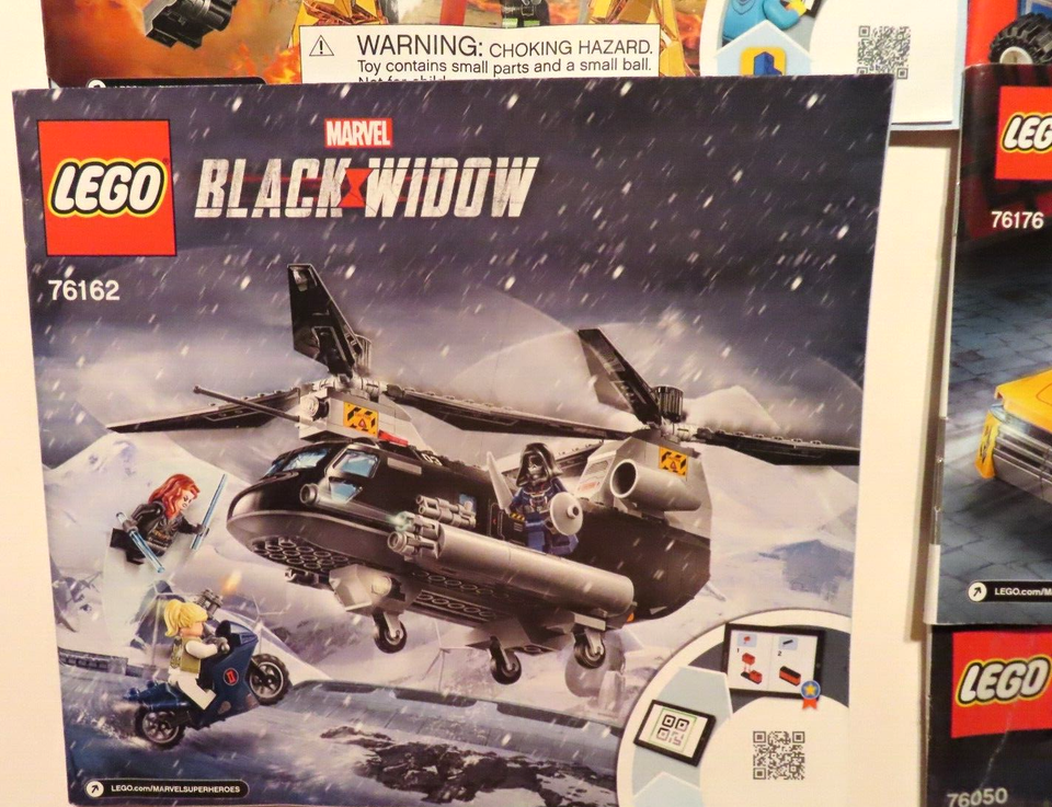 Lego Instruction Manual Only Lot - Marvel 76050, 76162, 76128, 76176 ...