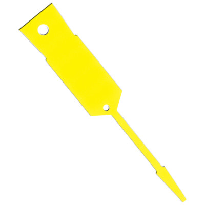 Key Tags Yellow Tear Resistant Vinyl 1000 Per Box | eBay