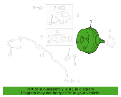 Mercedes Benz Genuine G63 AMG G550 2019-2023 Brake Booster OE ...