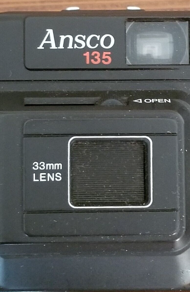Ansco 135 Point & Shoot 35 mm Film Camera, with 33mm lens, used | eBay
