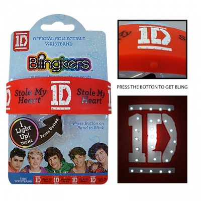 One Direction 'Blingkers' Wristband Unisex Accessories Brand New Gift ...