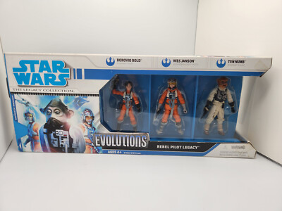 Star Wars Evolutions Rebel Pilot Legacy Dorovio Bold Wes Janson Ten ...