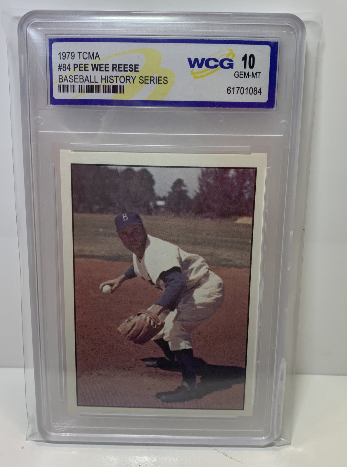 1979 TCMA PEE WEE REESE Baseball History Series GEM-MT 10 WCG Graded | eBay