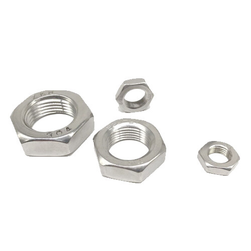 M15 M17 M19 hex nuts 304 stainless steel fine thread hexagon thin nut ...
