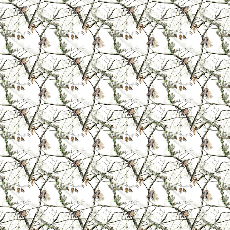 Realtree Snow Camouflage Background