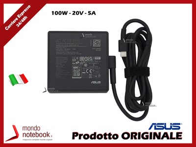 Alimentatore Originale ASUS 100W 20V 5A USB TYPE-C per UX5401EA ...
