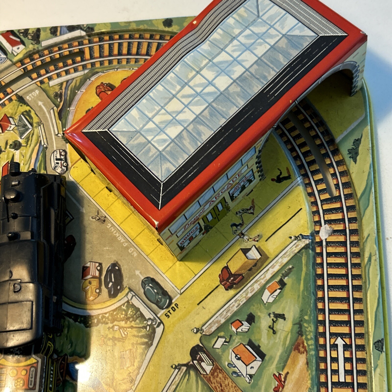 Vintage Marx Scenic Express Wind Up Train Set. See Description. Track ...