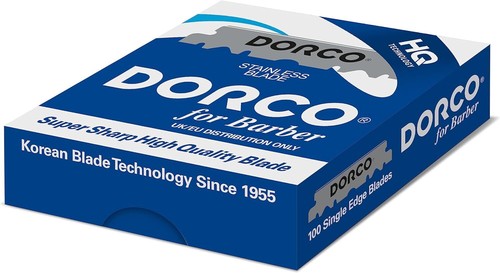 Dorco Stainless Steel Single Edge Razor Blades 100ct - Blue | eBay