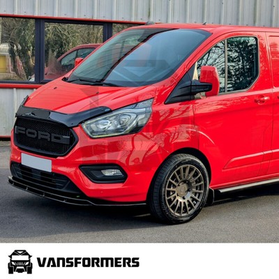 Ford Transit Custom Lower Front Splitter 2018+ Lower Bumper Lip ABS ...