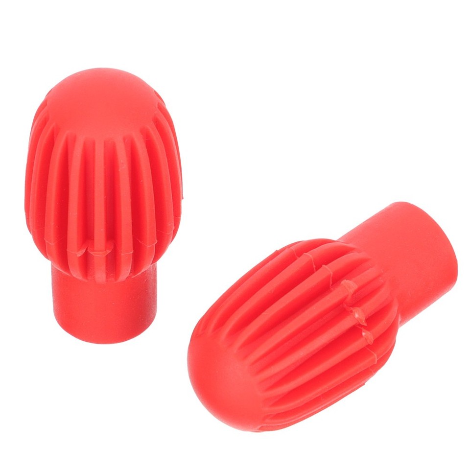 2 Pcs Silicone Drumstick Covers Head Protective Percussion Instrument ...