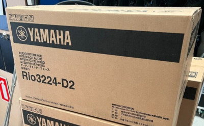 YAMAHA Rio3224-D2 / I/O rack analog 32-Input /16-Output NEW Japan | eBay