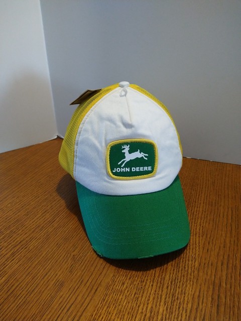 John Deere LP69229 Baseball Cap - Green/Yellow for sale online | eBay