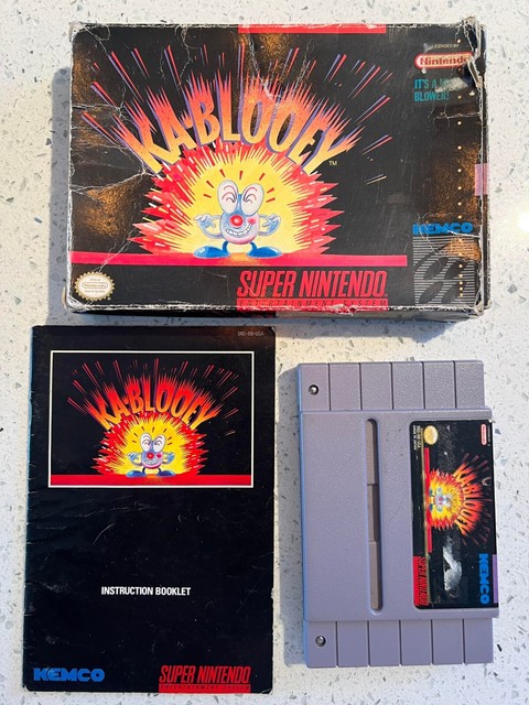 Kablooey (Super Nintendo, 1992) for sale online | eBay