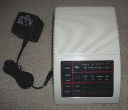 Marsona Sound Conditioner Programmable White Noise Machine 1288A Tested ...