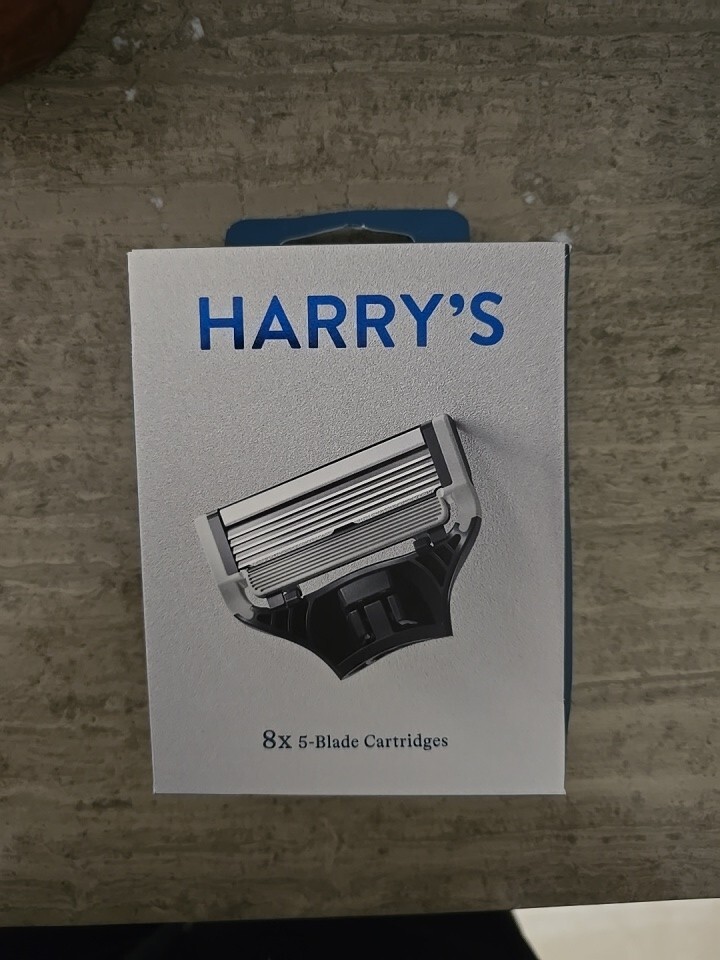 Harry's Men's Razor Blades 8 Count - 5 Blade Cartridges Refills (NEW ...