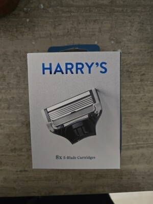 Harry's Men's Razor Blades 8 Count - 5 Blade Cartridges Refills (NEW ...