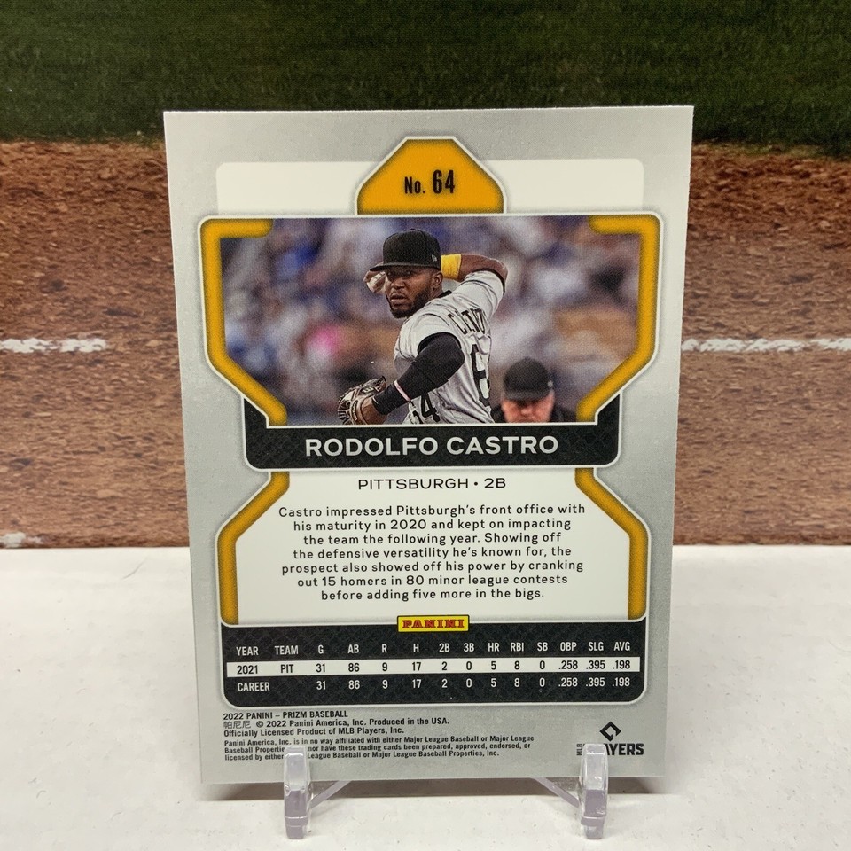 2022 Panini Prizm - #64 Rodolfo Castro (RC) Phillies | eBay