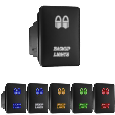 BACKUP LIGHTS Symbol - LED Push Button Rocker Switch - Replacement (Fit ...