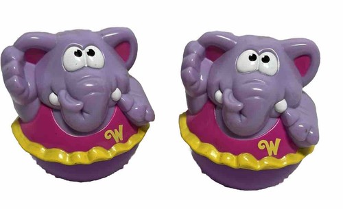2 - Vintage Playschool Hasbro Weebles Wobble 2003 Purple Elephants | eBay