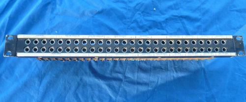 Switchcraft Audio Patchbay 52 input rackmount - 1/4" - Analog Vintage ...