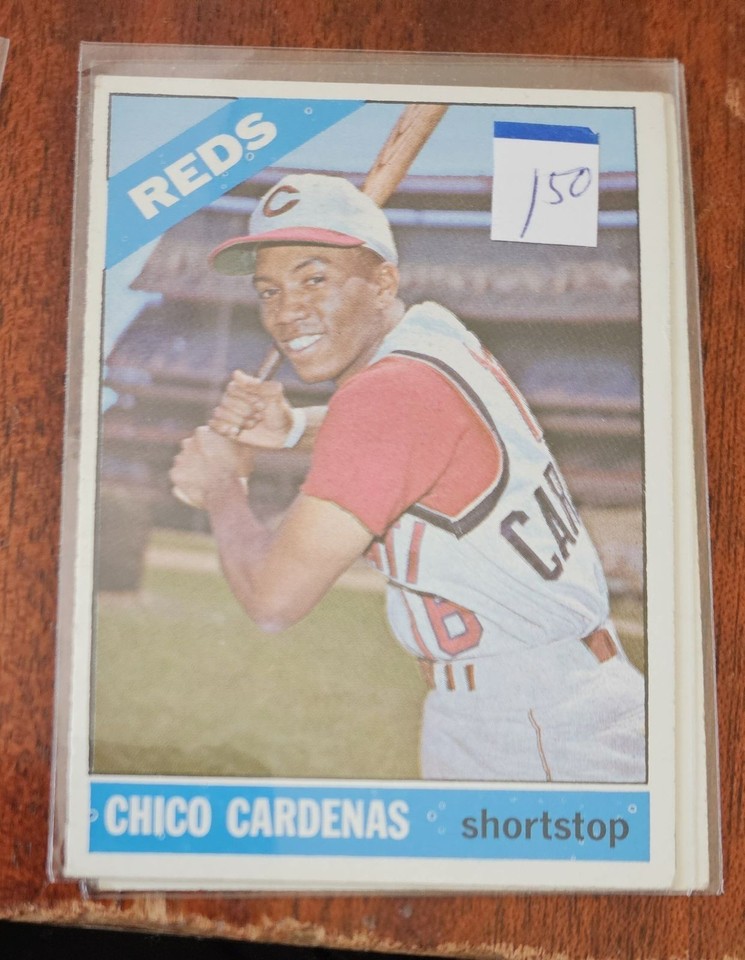 1966 Cincinnati Reds Lot of at least 34 commons/minor stars sleeved | eBay